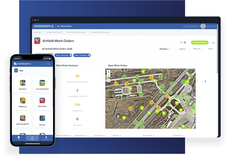 Part 139 and FAA Approved - Airport Management Software | AeroSimple